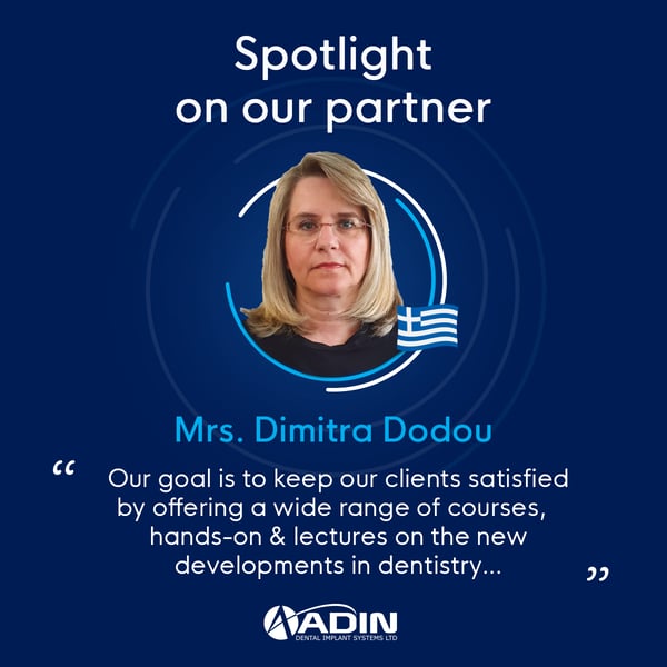 Spotlight on our partner Mrs. Dimitra Dodou, Greece